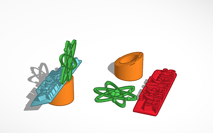 3D design SCIENCE TROPHY - Tinkercad