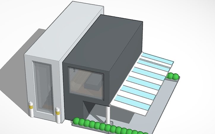 3D design Modern House - Tinkercad