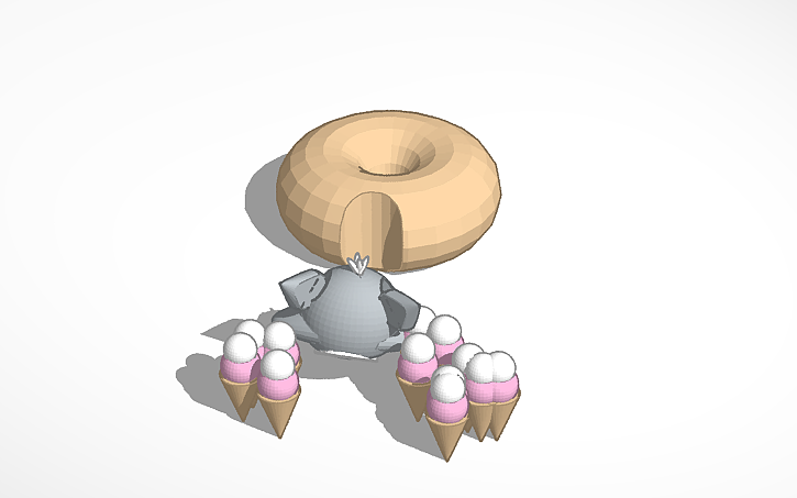 3D design fnaf MORE SUGAR!!!!!! | Tinkercad