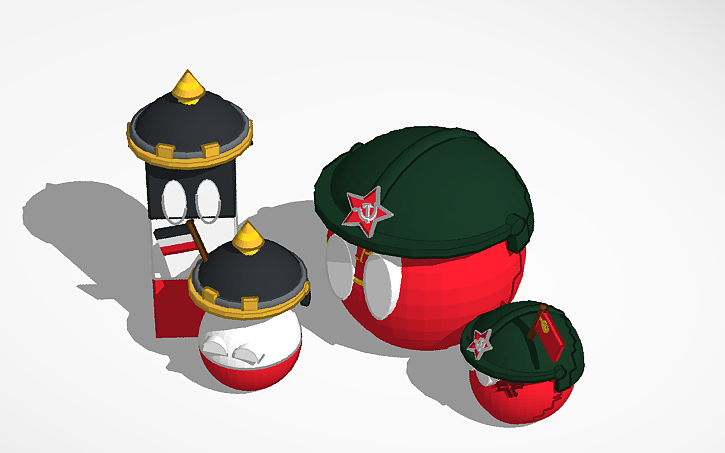 3D design Poland Becomes A Puppet - Tinkercad