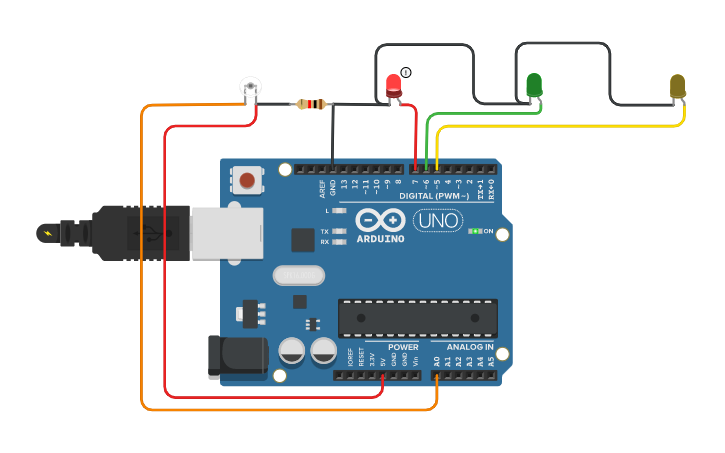 Circuit design EXERCISE 2B - Tinkercad