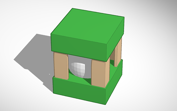 3d Design Egg Drop Protector Tinkercad