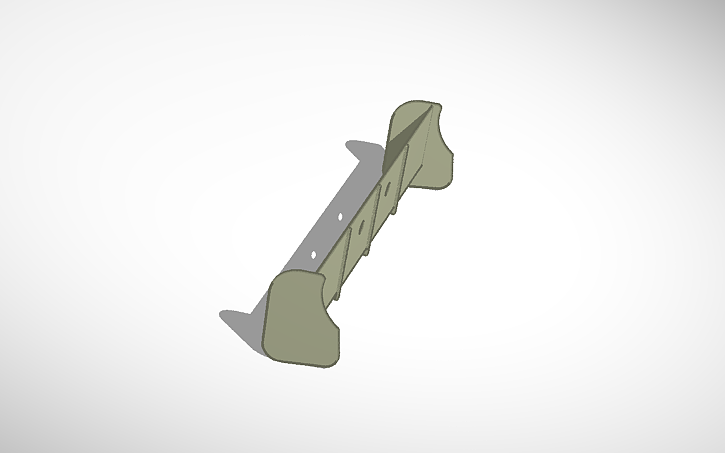 3D design Spoiler RC car - Tinkercad