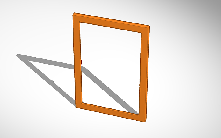 3D design Small Picture Frame - Tinkercad