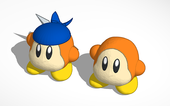 3D design Waddle dees - Tinkercad