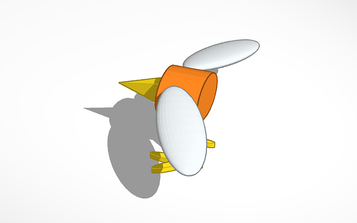 3D design bird | Tinkercad