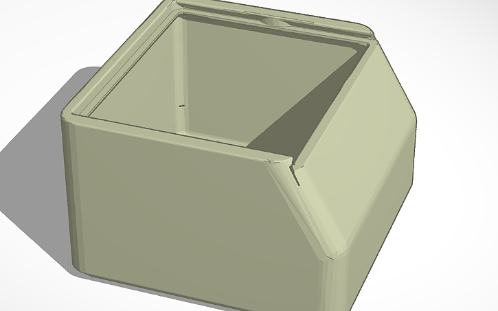3D design pot - Tinkercad