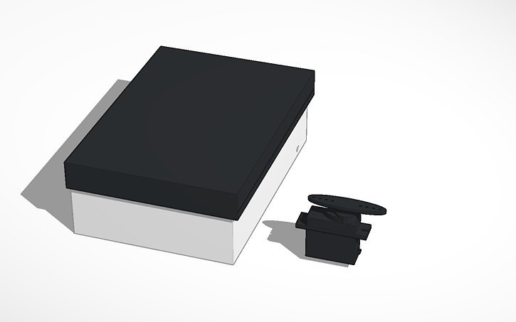 3D design lock box - Tinkercad