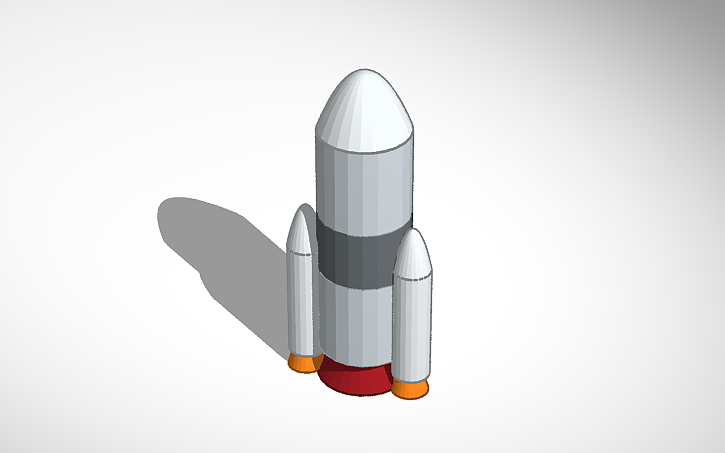 3D design Rocket launcher - Tinkercad