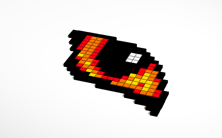 3D design hawk eye - Tinkercad