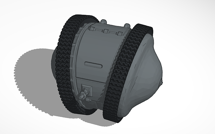 3D design Kugelpanzer - Tinkercad