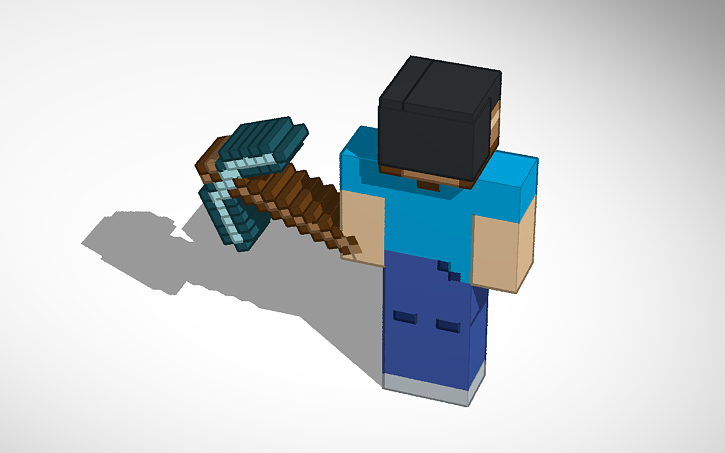 3D design steve | Tinkercad