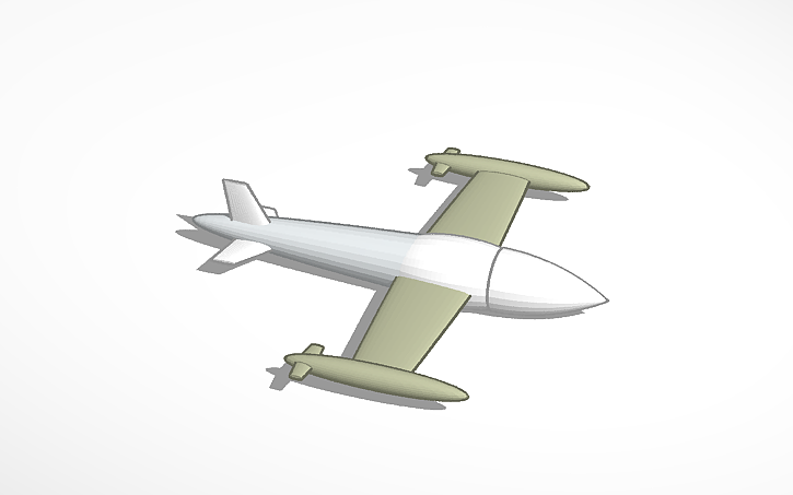 3D design plane | Tinkercad
