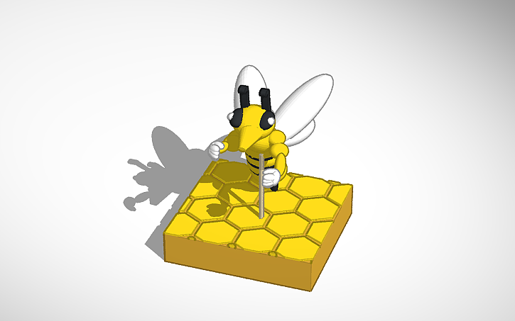 3D design Bee\wasp cool - Tinkercad
