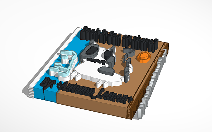 3D design 2: Sea or shore? (for tinkercad library) | Tinkercad
