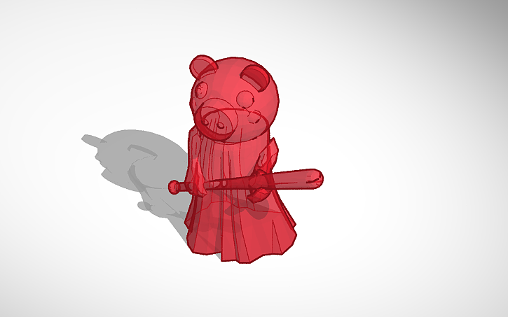 3D design PIGGY / GHOST PIGGY - Tinkercad