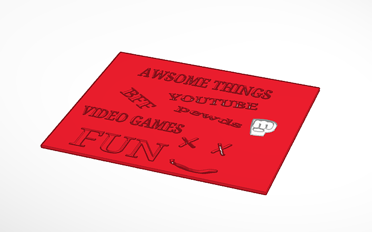 3D design cool things (harry potter) - Tinkercad