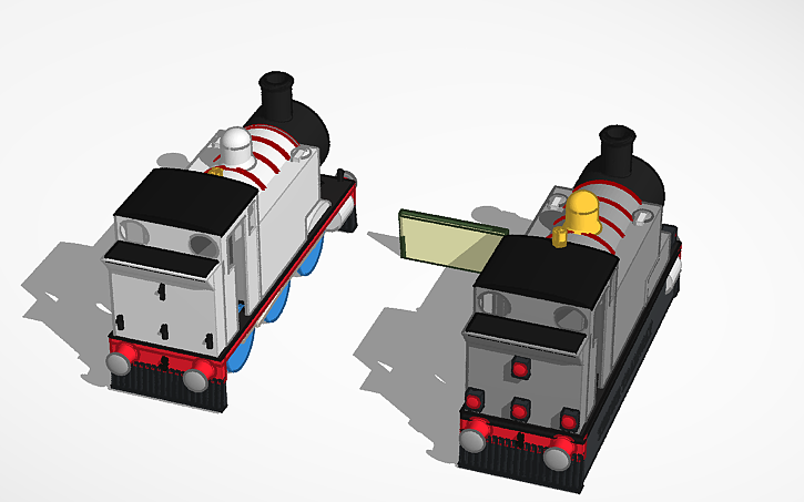 3D design Tramway Exterior E2 (119) - Tinkercad
