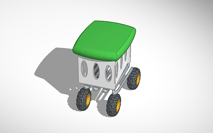 3D design Shopping cart car | Tinkercad