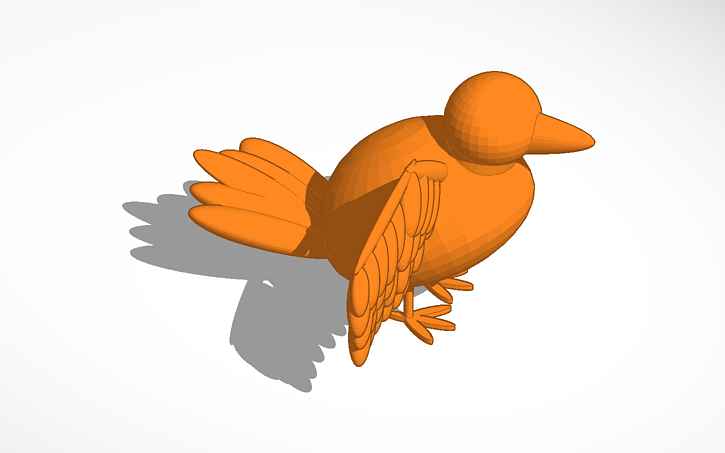 3D design phoenix | Tinkercad