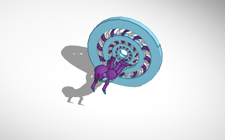 3D design Warper (Subnautica) - Tinkercad