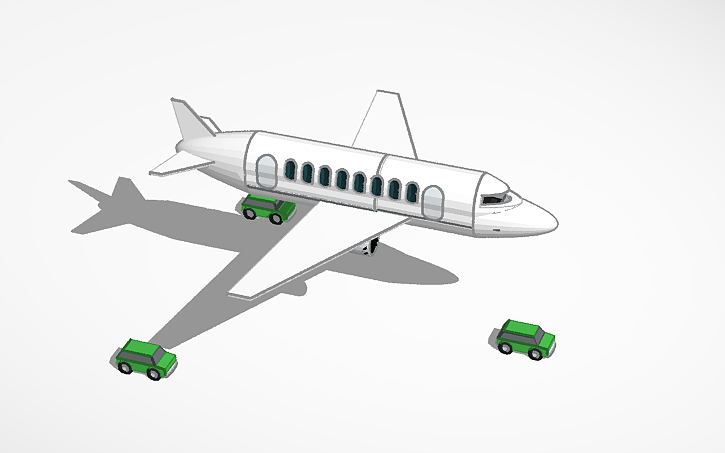 3D design The First Drivable Sim Lab Plane on Tinkercad! (Not TGERP ...