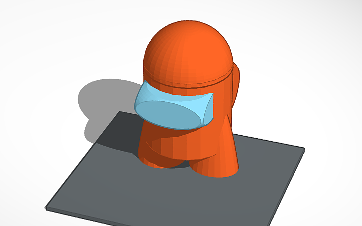 3D design among us skin | Tinkercad