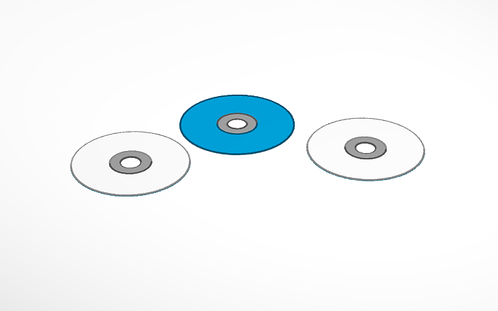 3D design CD | Tinkercad