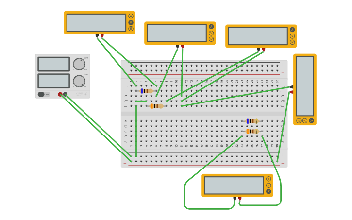 Circuit design CIRCUITO EN PARALELO | Tinkercad