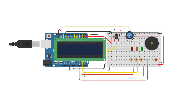 Circuit design Micro Project | Tinkercad