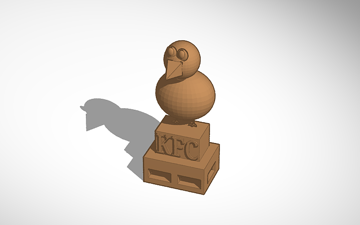 3D design kfc - Tinkercad