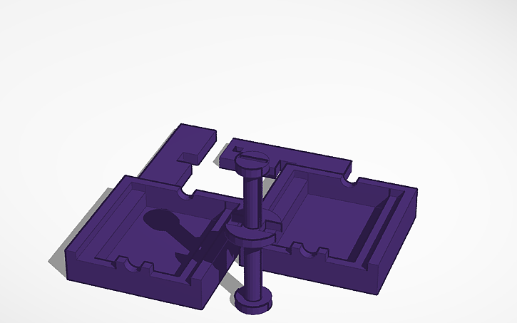 3d Design Puzzle Lock Tinkercad