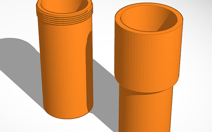 3D design bernouli pipe - Tinkercad