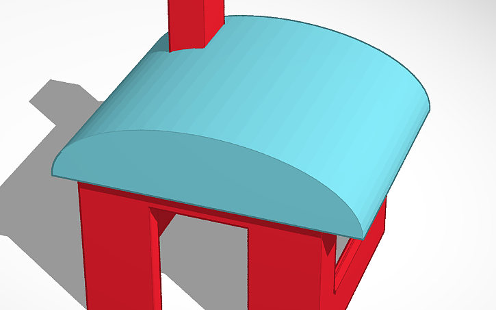3D design round house | Tinkercad