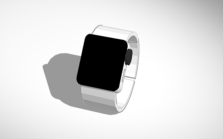 3D design Apple Watch series 5 pro - Tinkercad