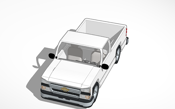 3D design 2006 Chevy Silverado 1500 | Tinkercad