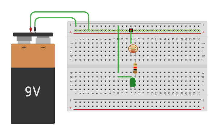 Circuit Design Ldr Tinkercad