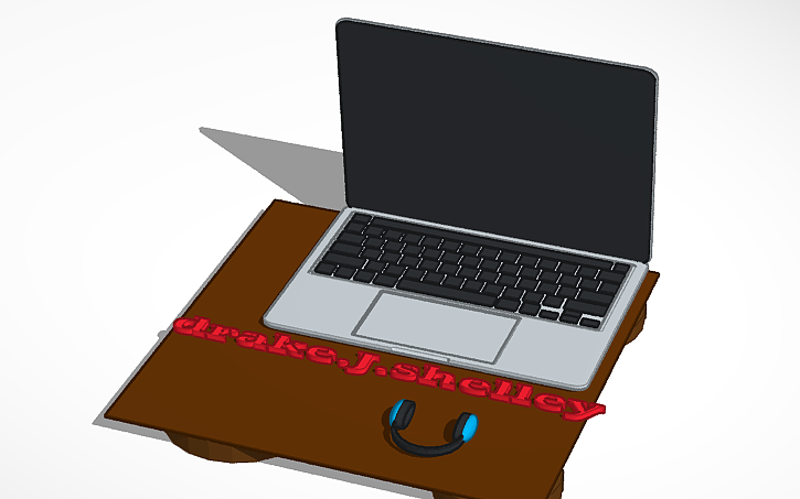 3D design drake name tag | Tinkercad