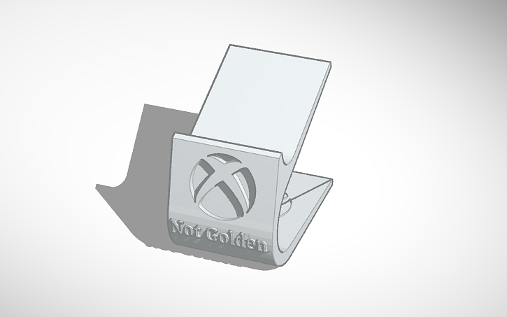 3D design My Xbox Controller Stand - Tinkercad