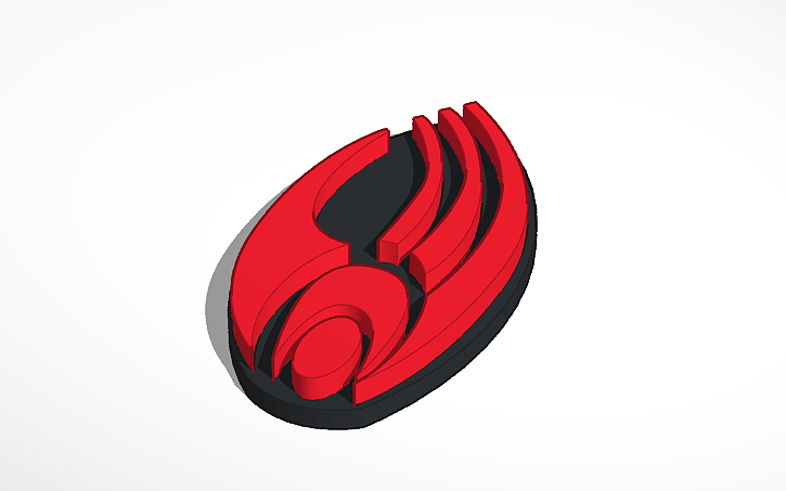 3D design Star Trek Insignia Borg - Tinkercad