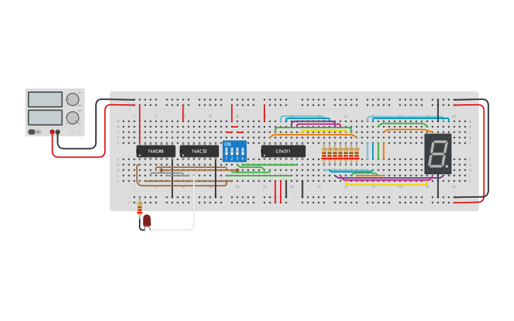 Circuit design tp1 sis digitales mod6 - Tinkercad