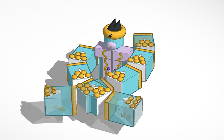 3D design Star Platinum - Tinkercad