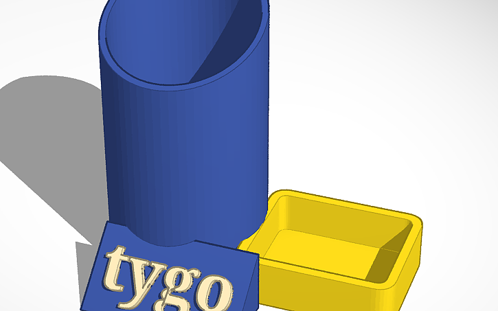 3D design pen hauwder - Tinkercad
