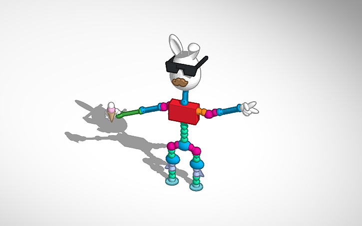 3D design man - Tinkercad