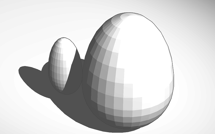 3D design egg | Tinkercad