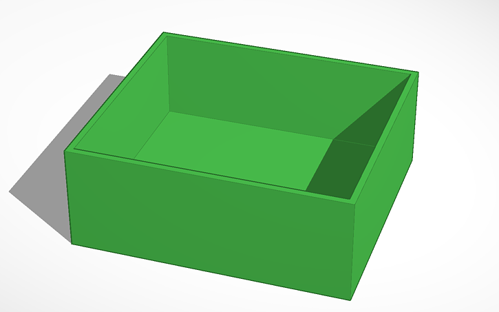 3D design box - Tinkercad