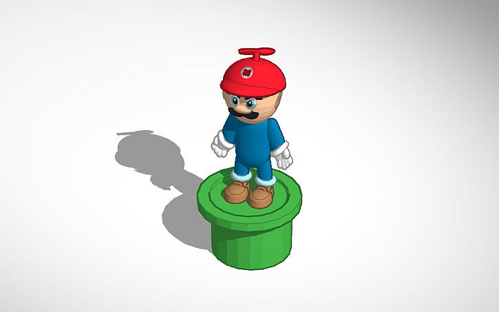 3D design Avatar SUPER MARIO ex1 | Tinkercad