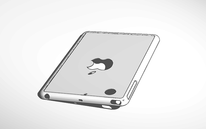 3D design ipad case - Tinkercad