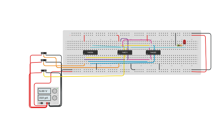 Circuit design dsm7 ram - Tinkercad