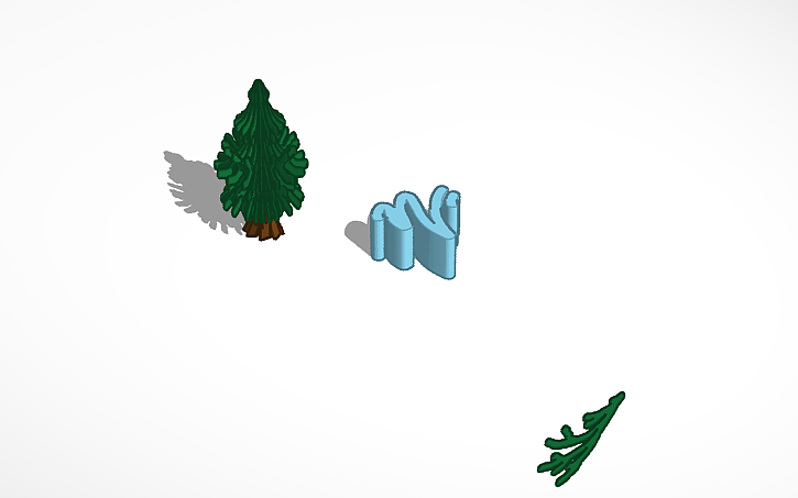 3D design How to Create Trees | Tinkercad